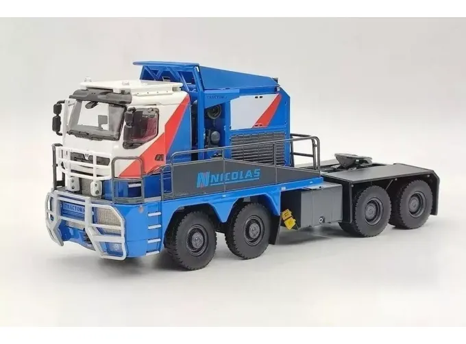 NICOLAS Tractomas TR D75 Heavy Ballast Tractor, blue / white / red / black