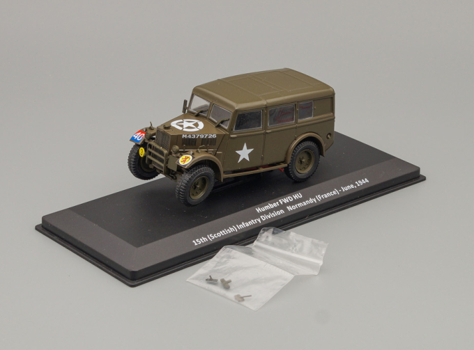 (Уценка!) HUMBER FWD "BOX" из серии Samochody Wojskowe Ii Wojny Światowej