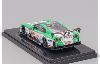 NISSAN GT-R Super GT500 #24 D'Station Advan GT-R LDF Yasuda/Kru (2013), green / white