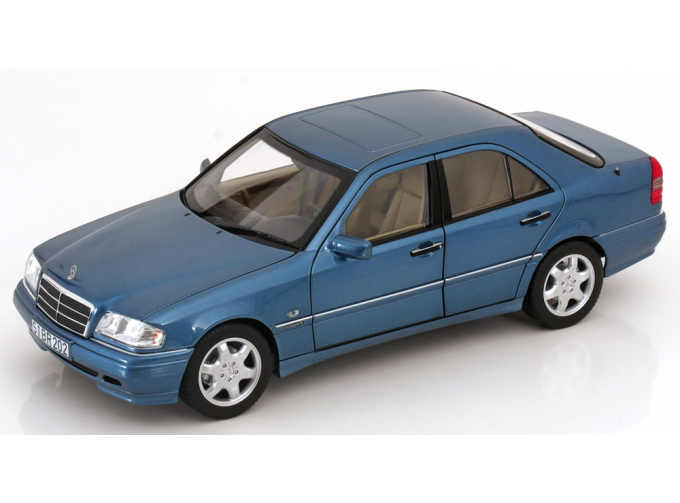 MERCEDES-BENZ C 200 W202 Saloon (1997-2000), light blue-metallic