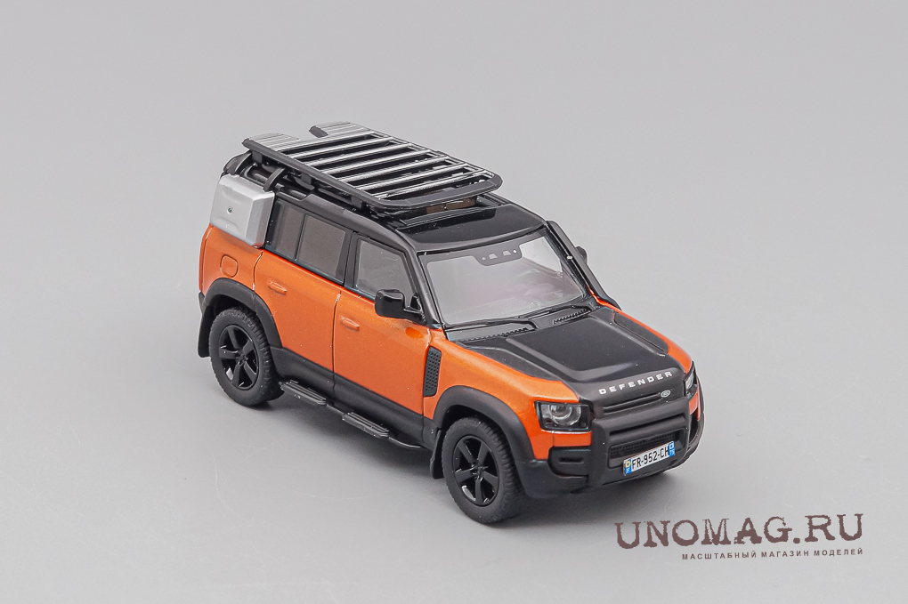 LAND ROVER Defender 110 (2020), orange metallic / black