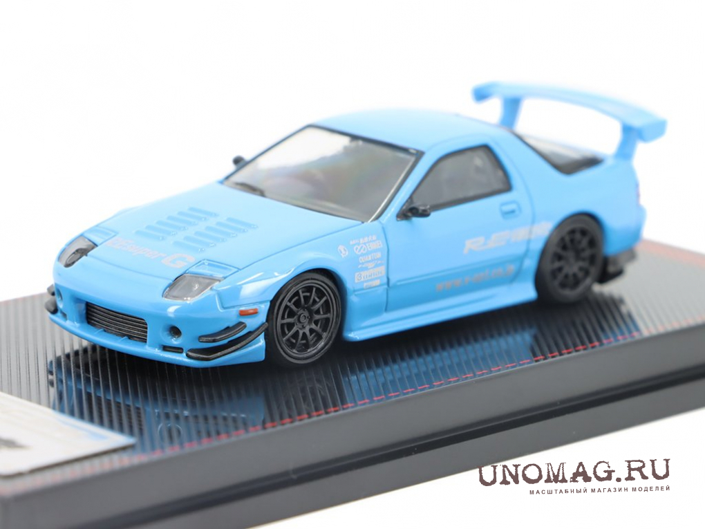 MAZDA RX-7 FC3S RE Amemiya, light blue