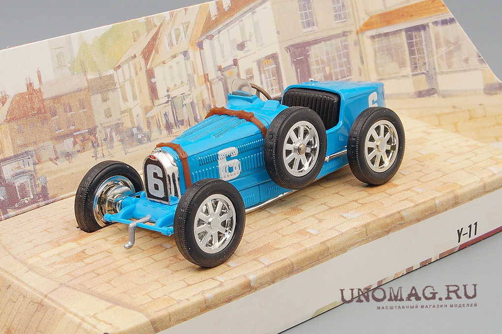 BUGATTI Type 35 (1926), Models of Yesteryear, blue
