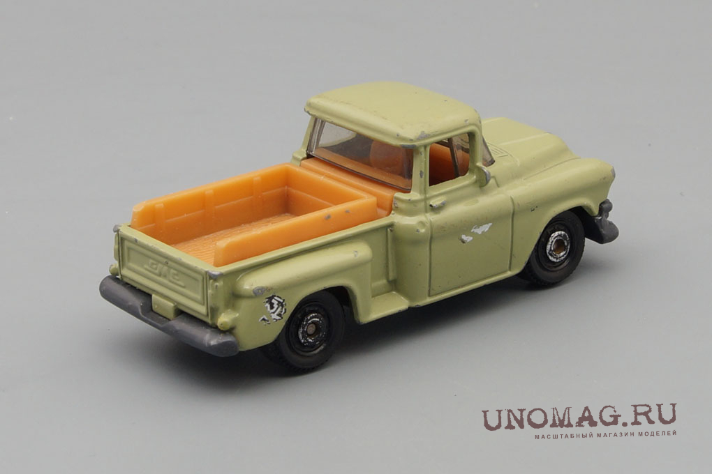 GMC Pick Up Stepside 1957, olive green