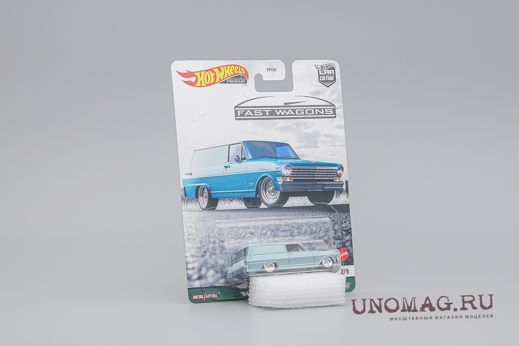 CHEVROLET Nova Panel (1964), light blue-metallic