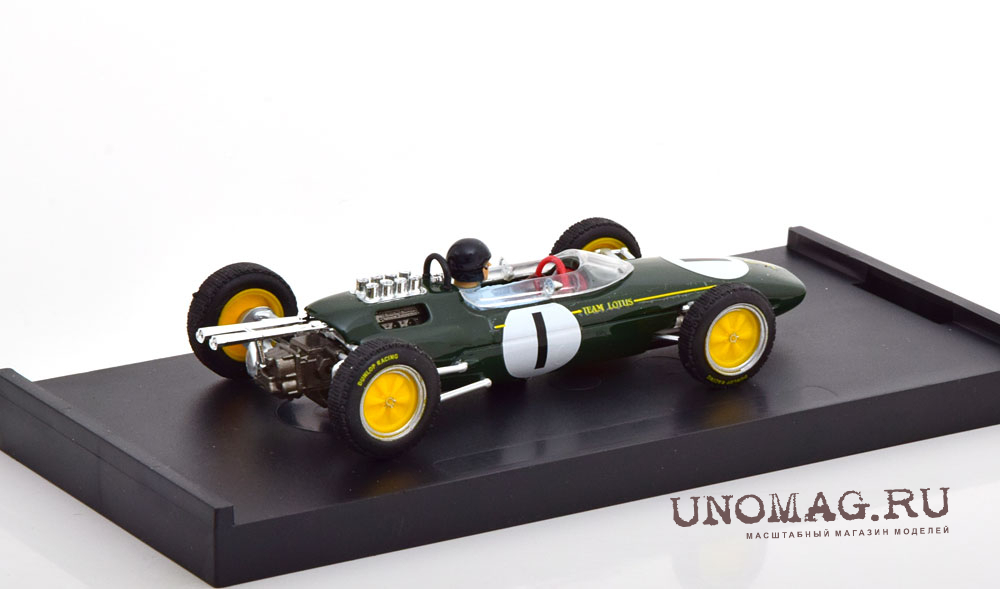 LOTUS F1 25 №1 Winner Belgium Gp Jim Clark World Champion - With Driver ...