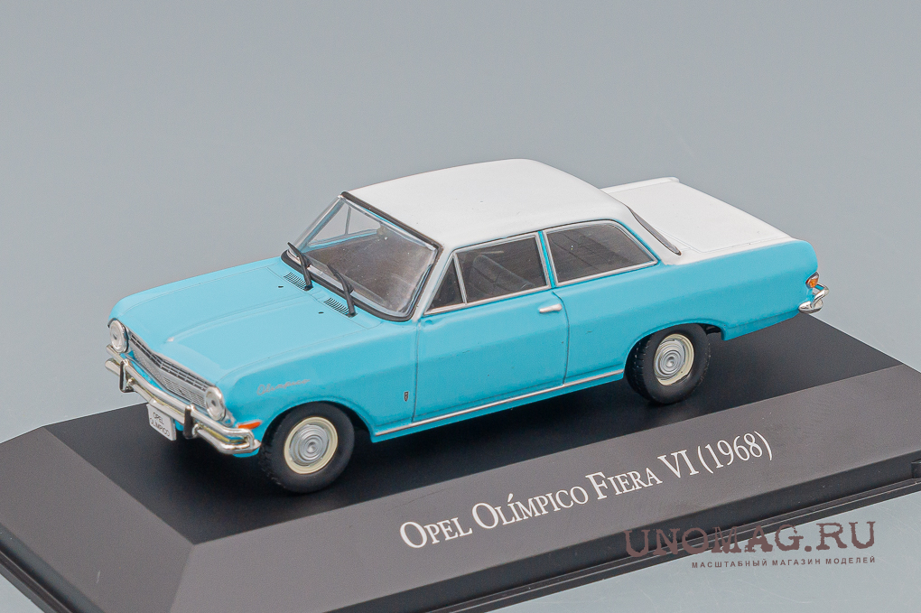 OPEL Olímpico Fiera VI (1968), blue / white