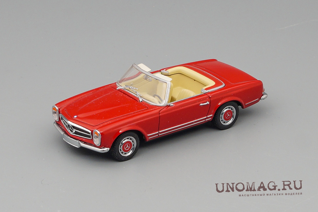 MERCEDES-BENZ 280SL Cabriolet, Red