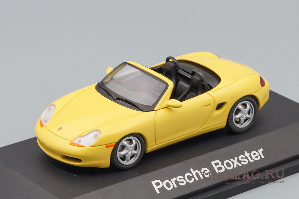 PORSCHE Boxster 986, yellow