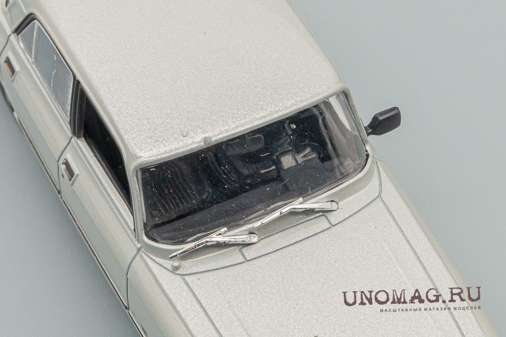 МОСКВИЧ 2140SL, Автолегенды СССР 67, серебристый металлик