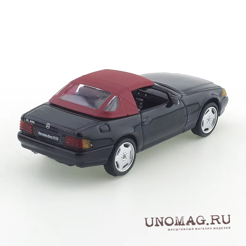 MERCEDES-BENZ SL500 Convertible R129 (1988), black