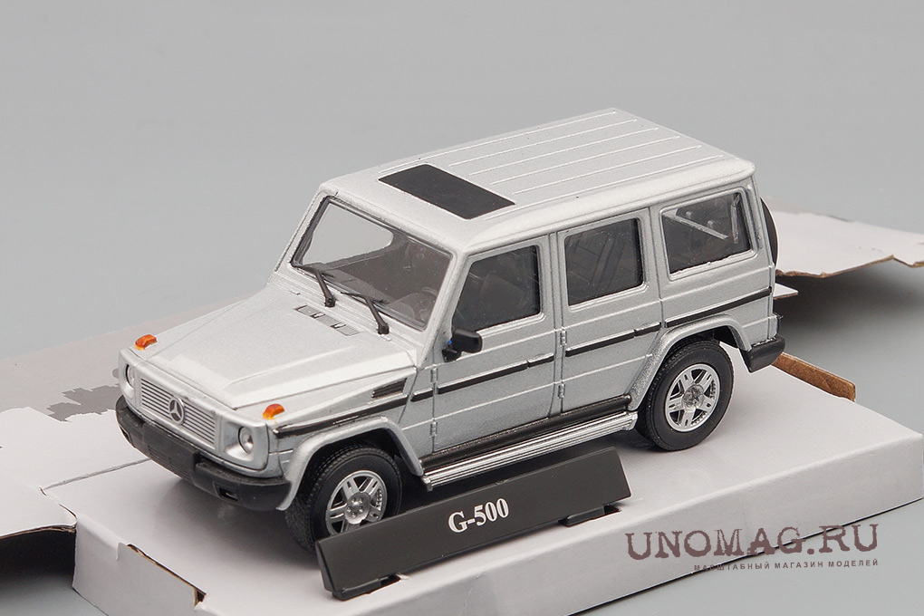 MERCEDES-BENZ G-Class G500 (ранний W463), silver