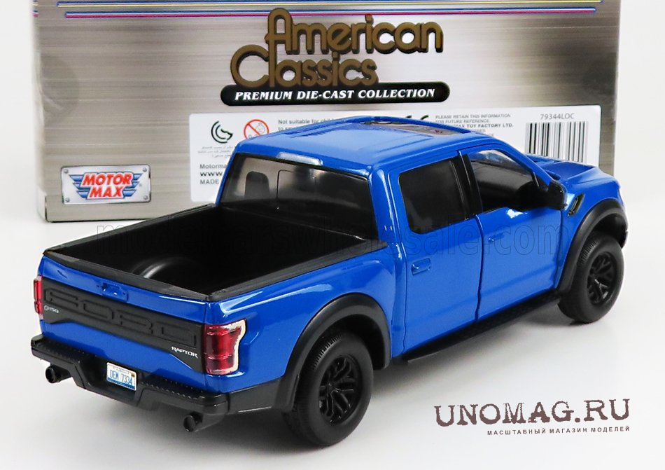 FORD F-150 Pick-up Raptor (2017), blue