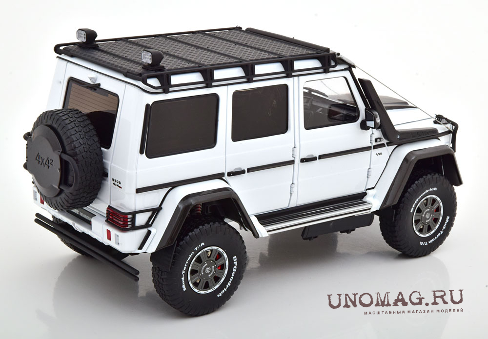 MERCEDES-BENZ Brabus 550 Adventure based G-Class 4x4, white
