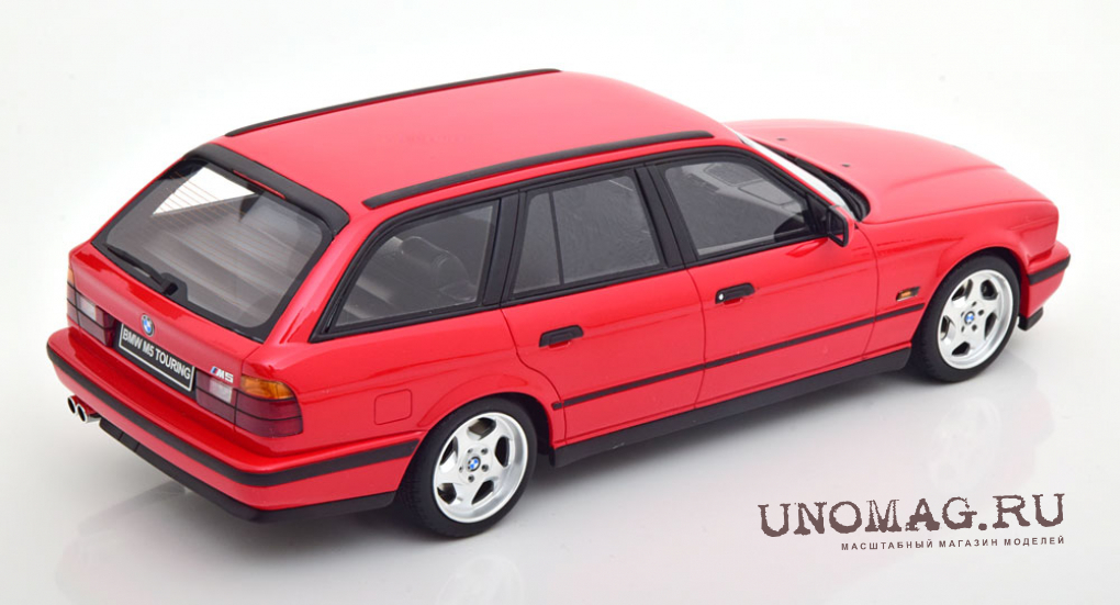 BMW M5 E34 Touring (1994), red