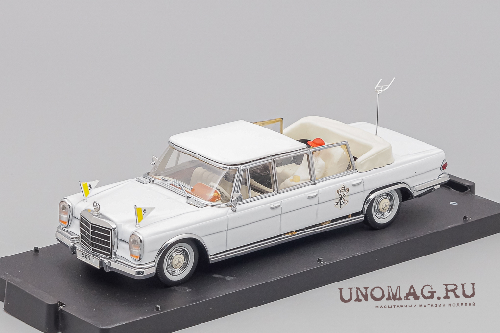MERCEDES-BENZ 600 Pope Paulo VI, white