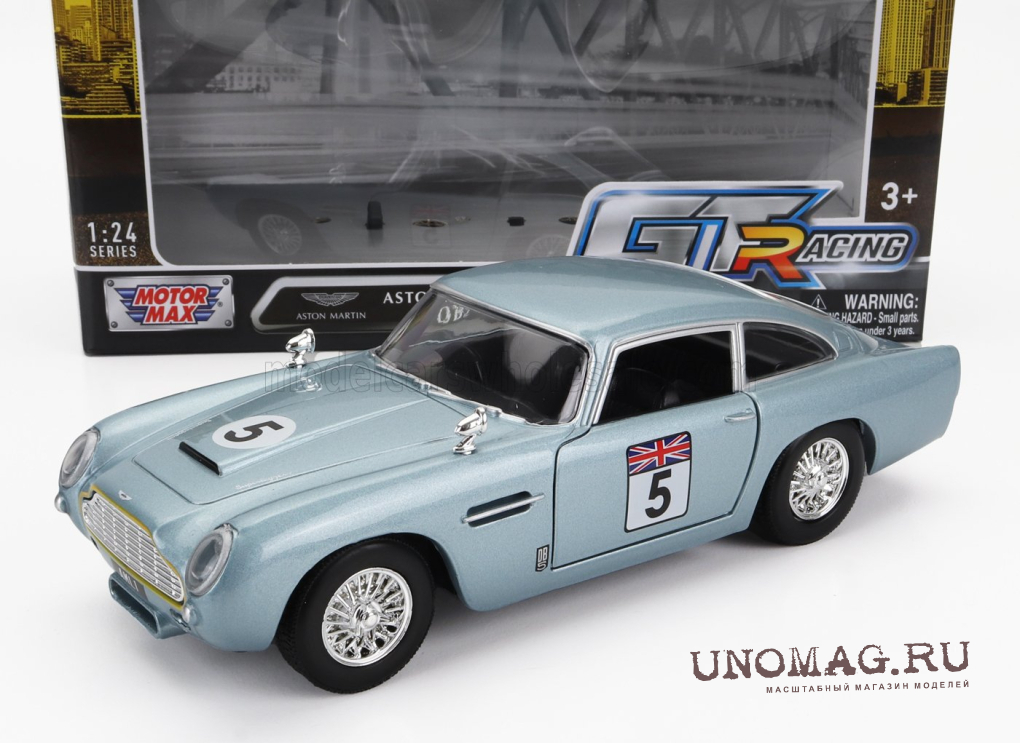 ASTON MARTIN Db5 N5 Racing (1963), Light Blue Met