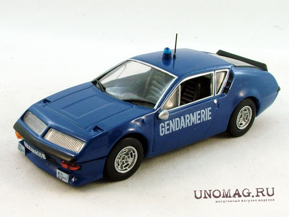 (Уценка!) RENAULT Alpine A310, Полицейские Машины Мира 11, синий
