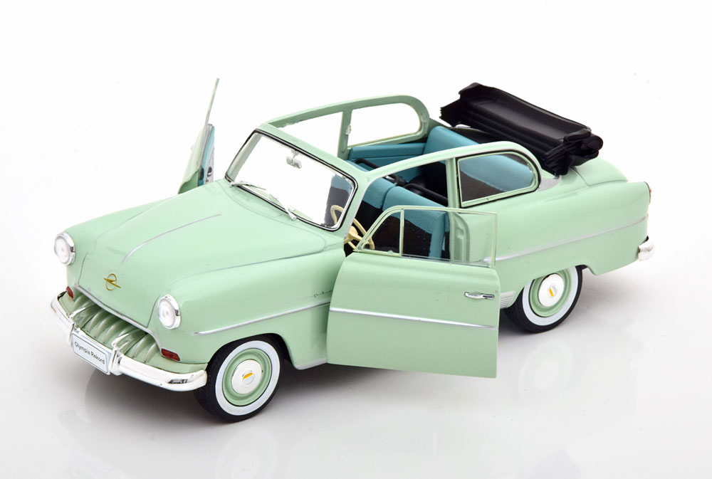 OPEL Olympia Rekord Convertible, light green