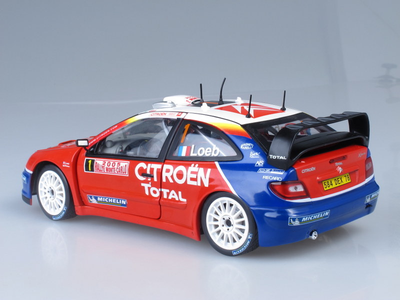 CITROEN Xsara WRC S.Loeb, D.Elena Winner, Rallye Monte Carlo (2005)