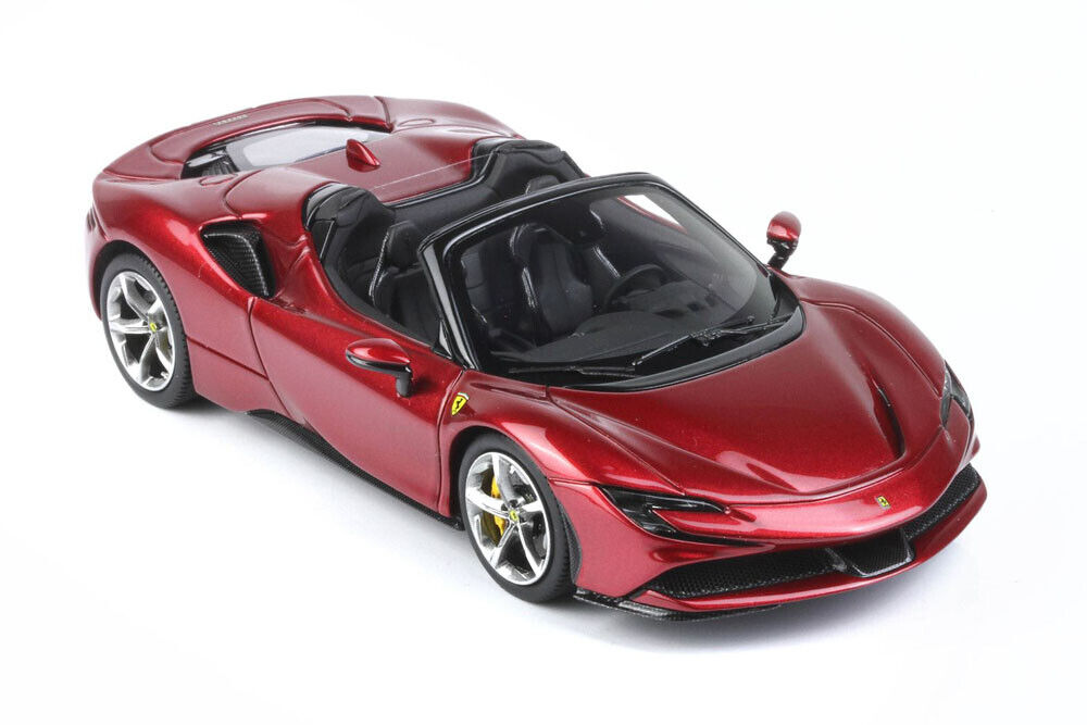 FERRARI SF90 Stradale Hybrid Spider 1000hp open roof (2020),red