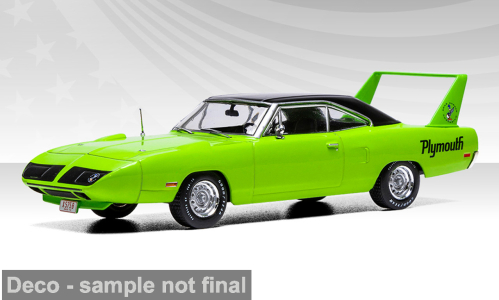 PLYMOUTH Road Runner Superbird (1970), light green