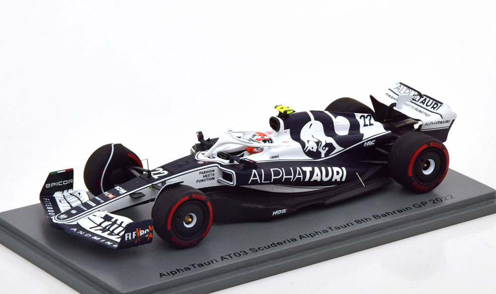 ALPHA TAURI AT03 GP Bahrain, Tsunoda (2022)