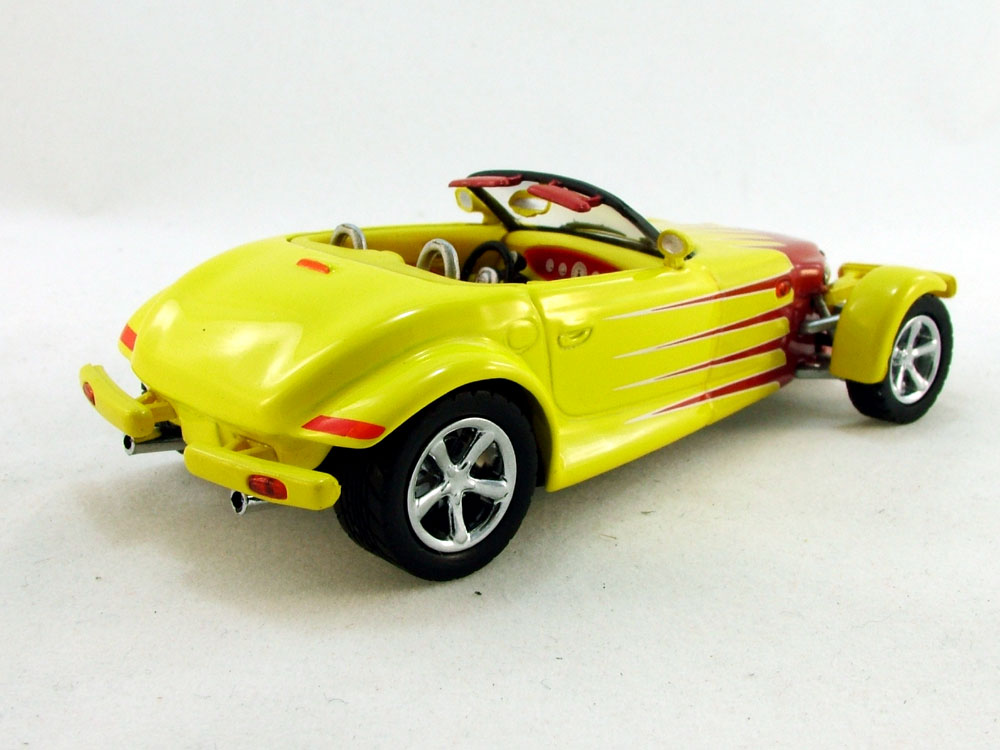 PLYMOUTH Prowler HOT ROD, Eagle Collectibles 1:43, yellow