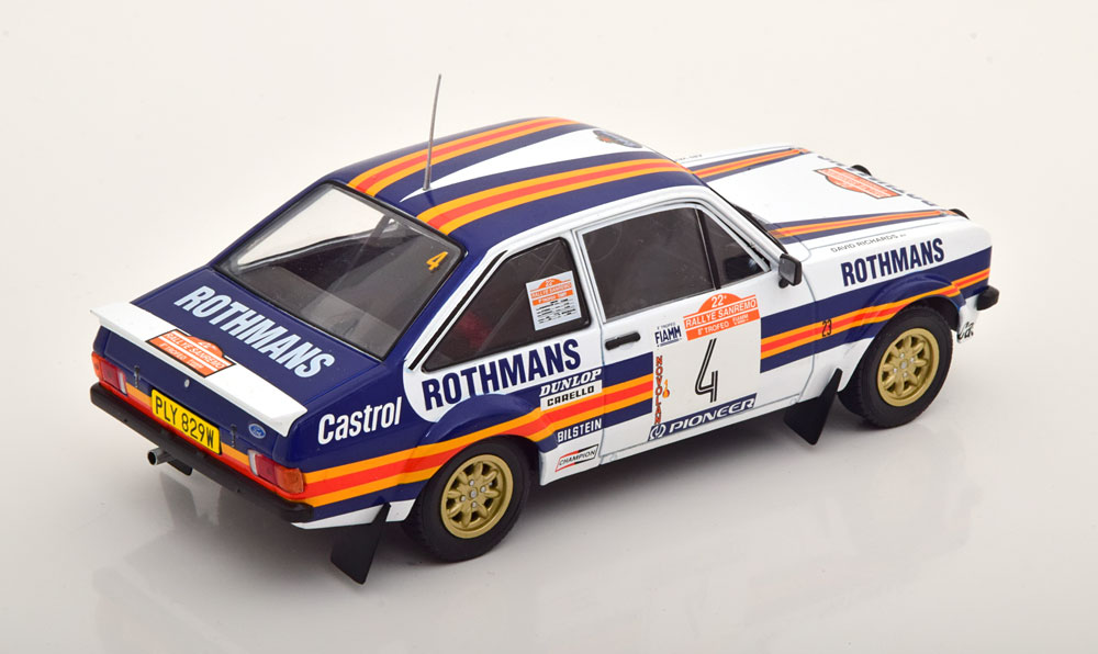 FORD Escort MKII RS 1800 #4 "Rothmans Rally Team" Vatanen/Richards 2 ...