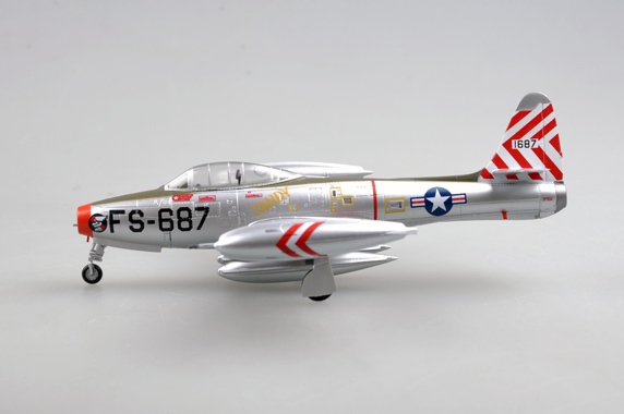 Republic F-84E Thunderjet Display Model USAF 49th FBW 9th FBS Sandy ...