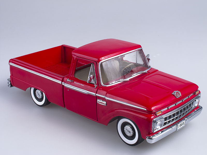 FORD F-100 Custom Cab Pickup (1965), rangoon red