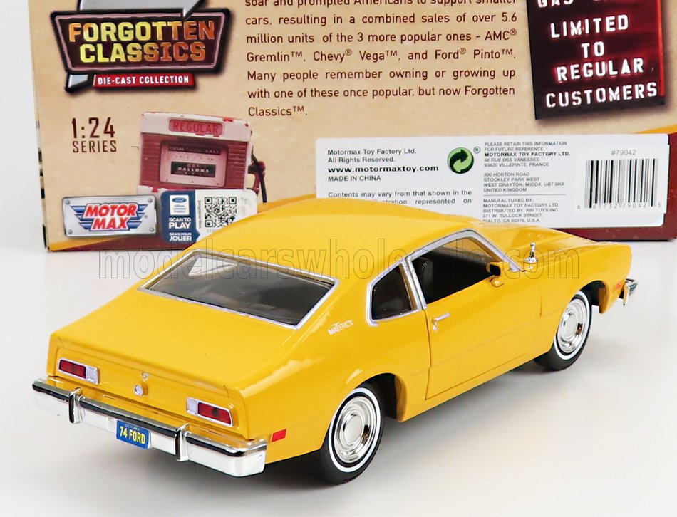 FORD Maverick (1974), yellow