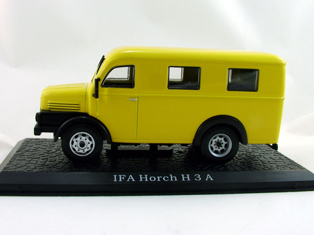 IFA Horch H3A, серия грузовиков от Atlas Verlag, желтый