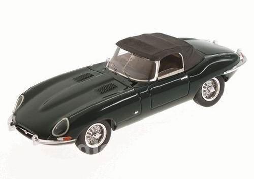 JAGUAR E-Type Series 1 Soft Top 1961, british racing green