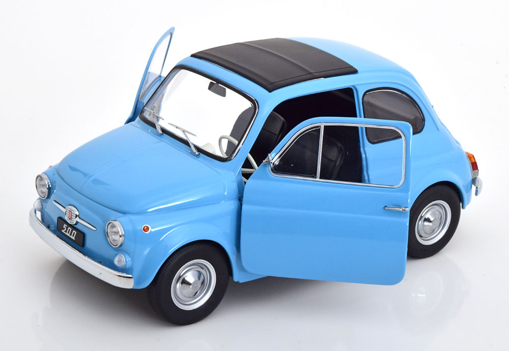 FIAT 500 (1968), light blue