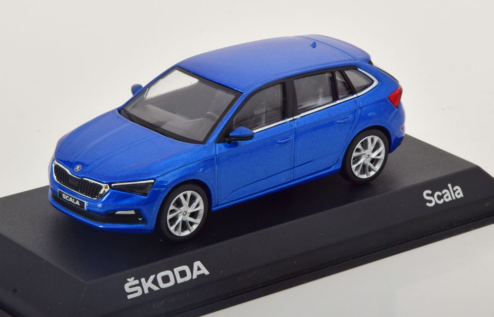 SKODA Scala, blue metallic