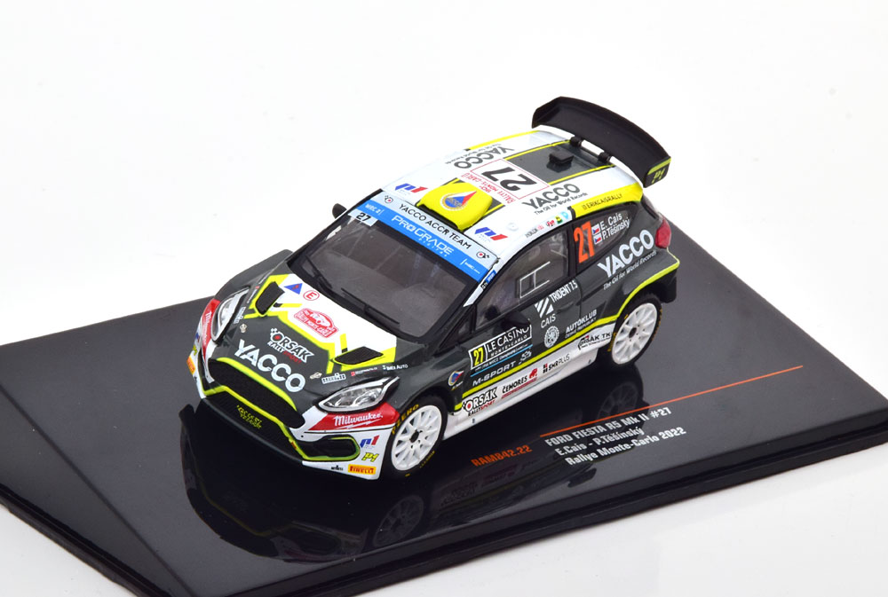 FORD Fiesta R5 MK2 #27 Rally Monte Carlo Cais/Tesinsky (2022)