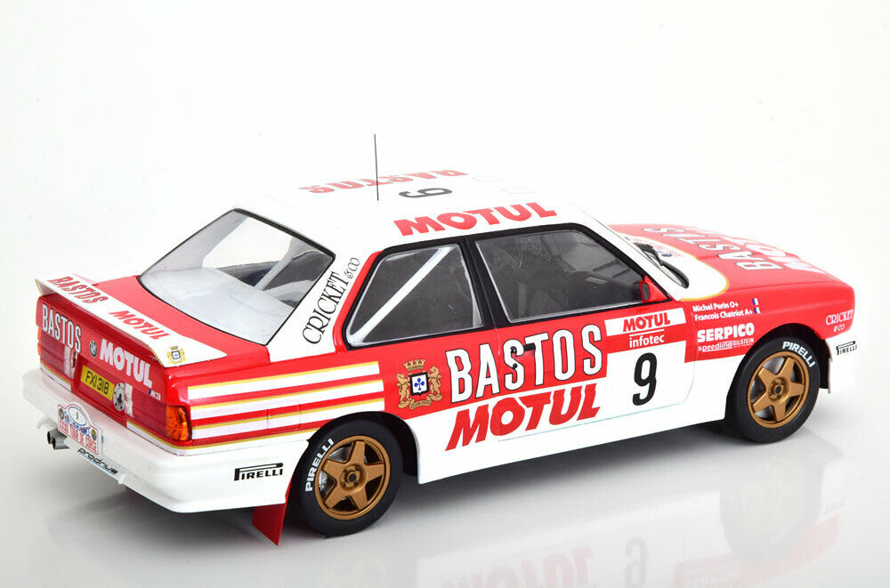 BMW M3 (E30) #9 "Bastos Motul" Chatriot/ Perin Rally Tour de Corse 1988