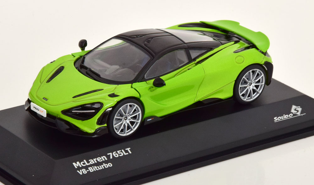 MCLAREN 765LT V8-Biturbo, light green-metallic