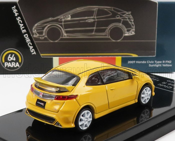 HONDA CIVIC TYPE R (FN2) (2007), yellow