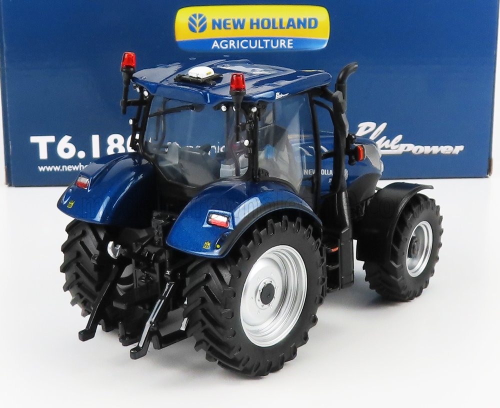 NEW HOLLAND T6.180 Tractor (2018), Blue Black