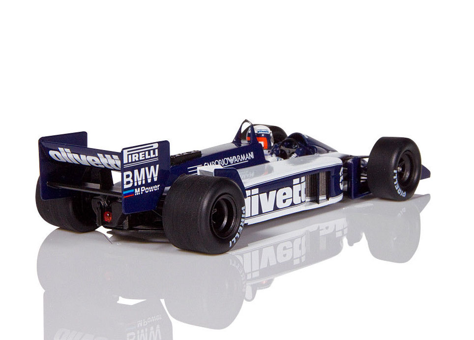 Brabham BT55 #8 Monaco GP 1986 Elio de Angelis