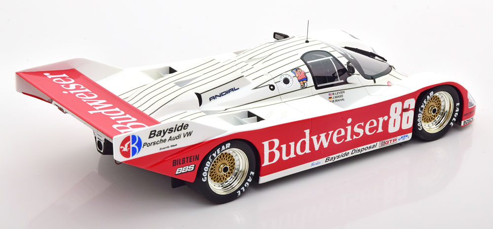 PORSCHE 962 Winner 12h Sebring Leven/Mass/Rahal (1987) Budweiser
