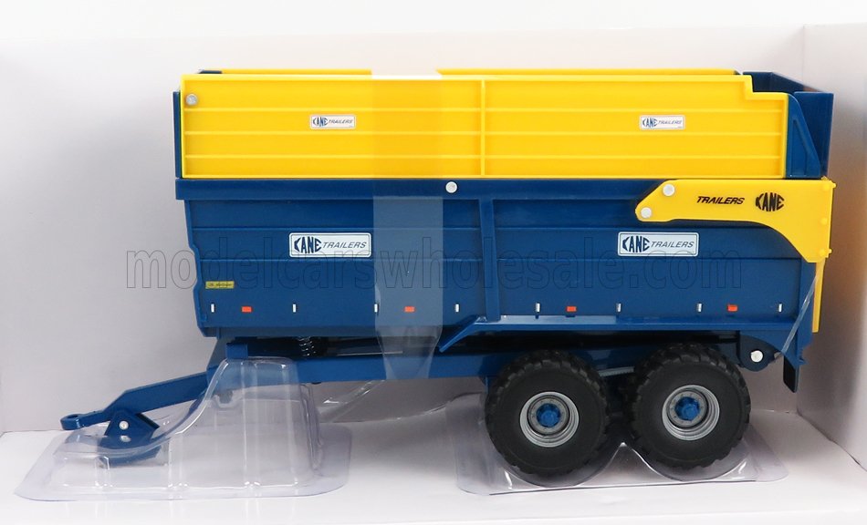 KANE Silage Trailer 16tn - Carrello Cassone Ribaltabile, Blue Yellow