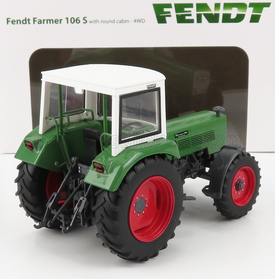 FENDT Farmer 106s 4wd Tractor (1980), Green White