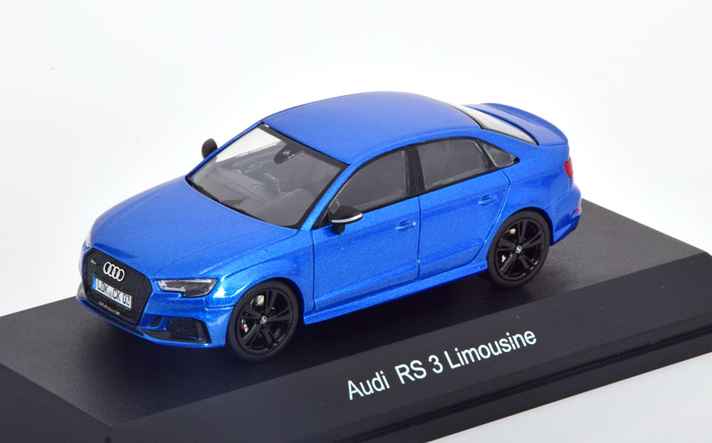 AUDI RS3 Saloon (2016), blue metallic