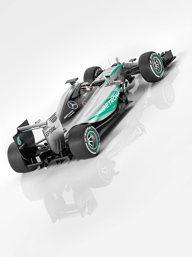 MERCEDES-BENZ F1 W06 Hybrid #44 L.Hamilton World Champion F1 2015