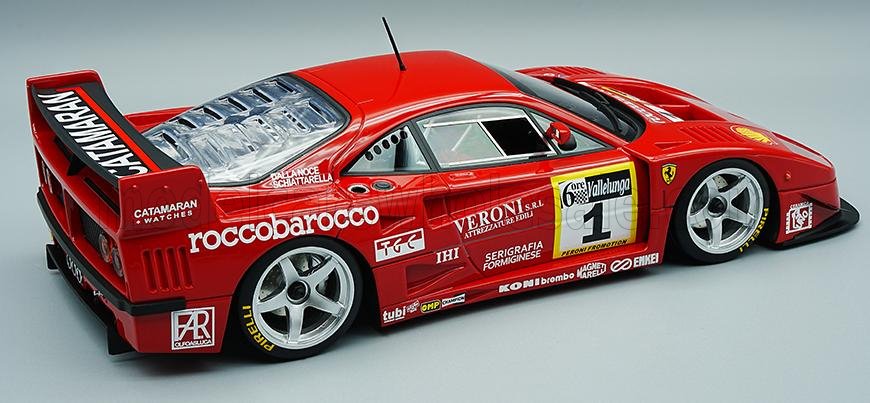 FERRARI F40 Gte 3.5l Turbo V8 №1 6h Vallelunga Gold Cup (1996) A ...