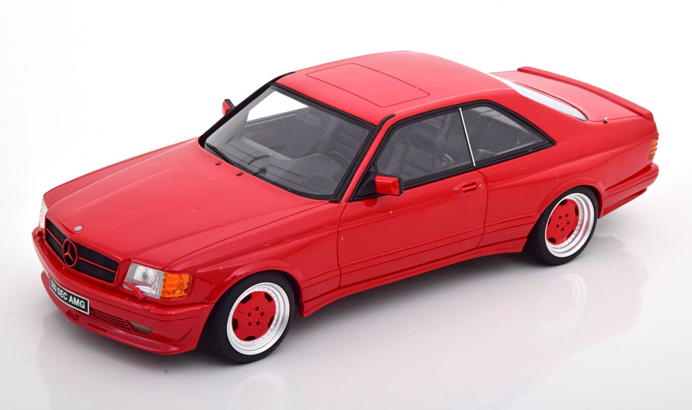 MERCEDES-BENZ AMG 560 SEC W126 Widebody (1986), red