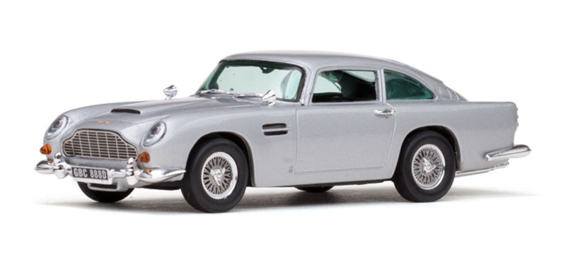 ASTON MARTIN DB5, silver birch
